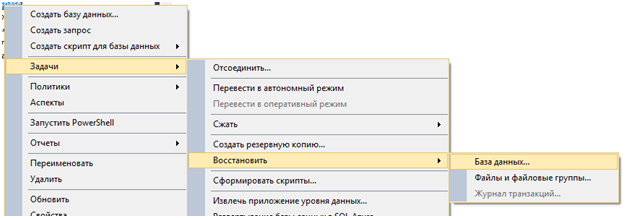 Резервное копирование и восстановление Ms Sql Server